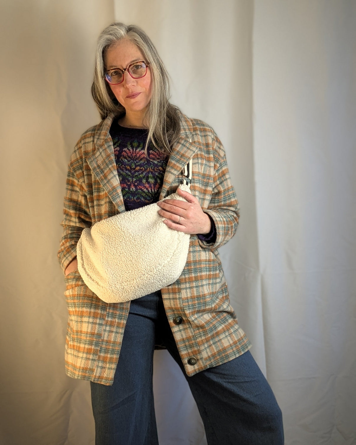 Le CHAC demi-lune - Patron et tuto sac demi lune - La Robe du Chat